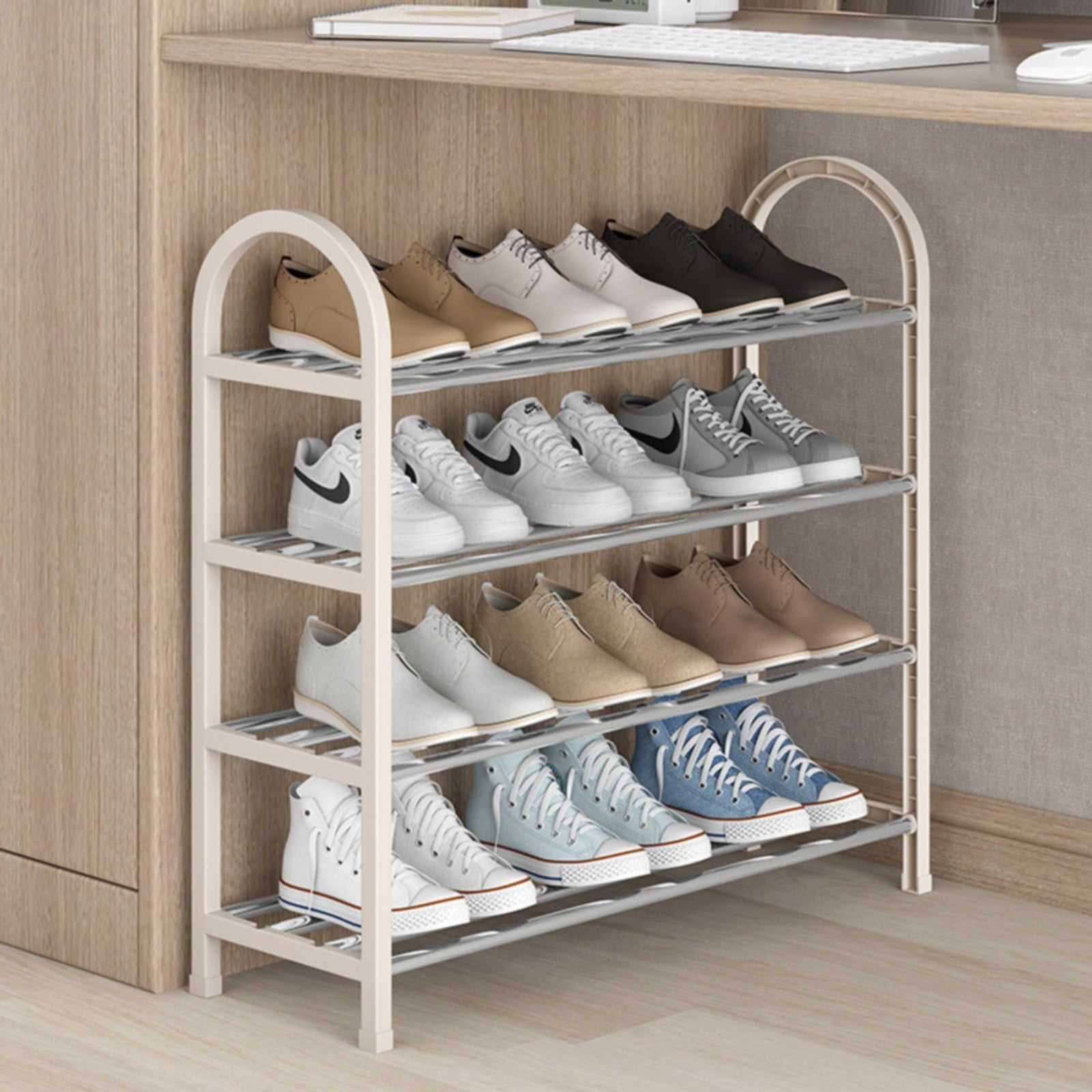 Clearance Rack under $10 Sturdy Shoe Rack Multi Functional Shoe Rack ...