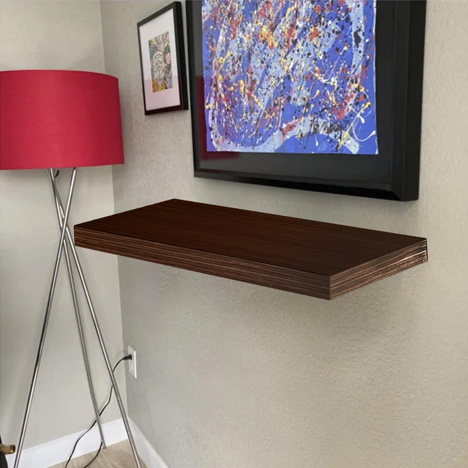 Clearance Rack under $20 Floating Storage Shelf Wall Mounted Suspended ...