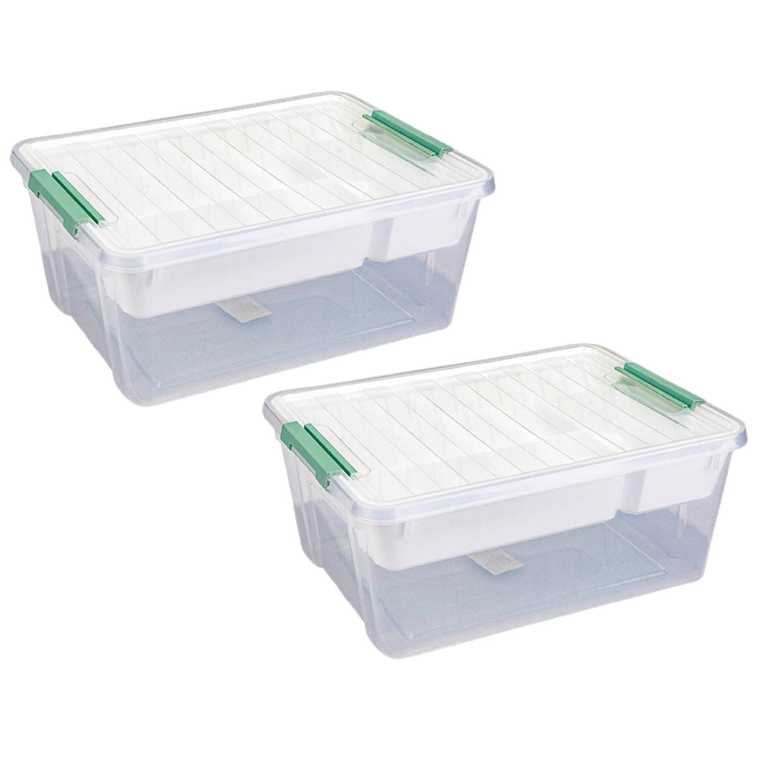 Clearance Rack under $20 Plastic Storage Box With Removable 4 ...