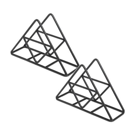 Clearance Rack under $8 Triangular Napkin Holder Simple Design Metal ...