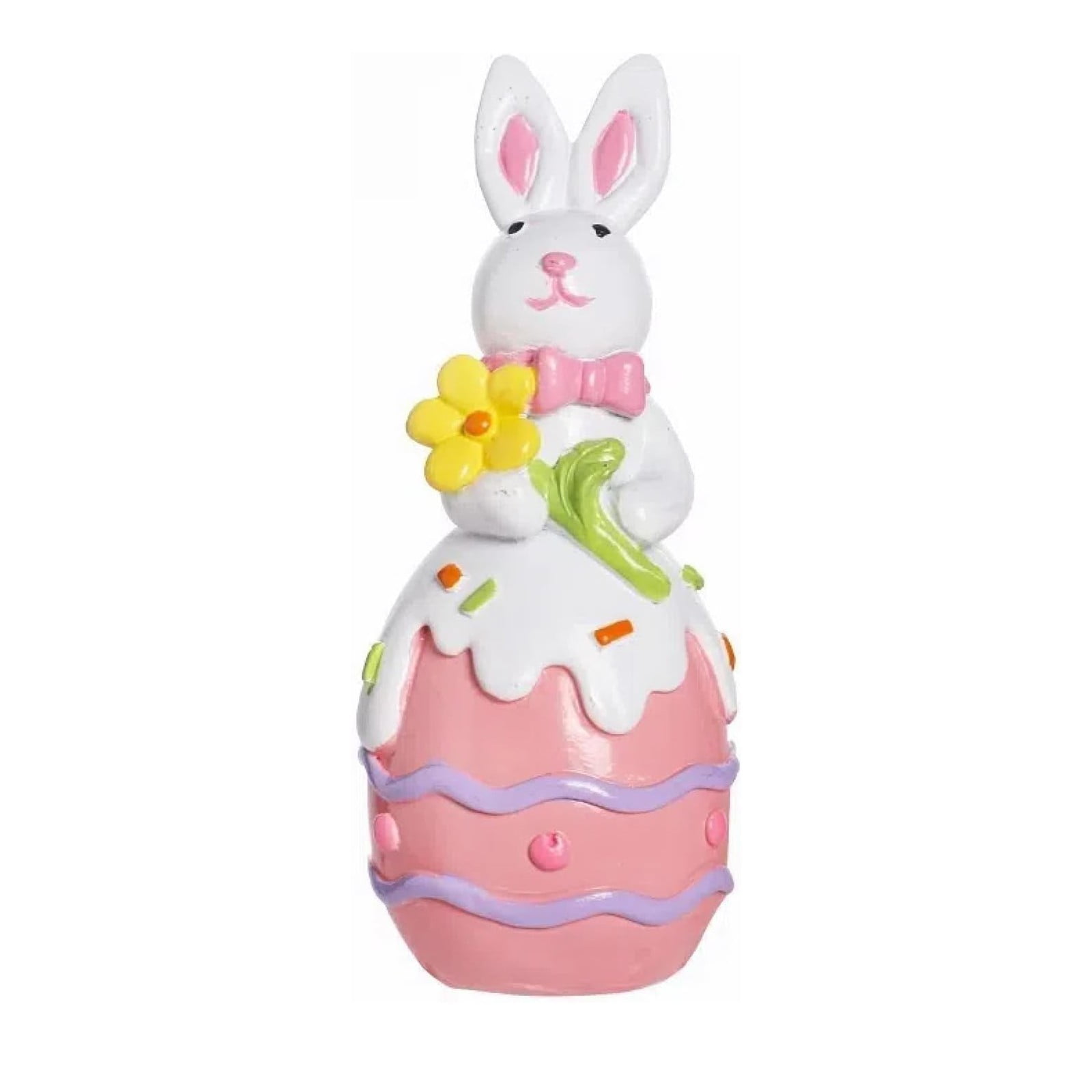 Clearance! Resin Bunny Statue 4.7in H Easter Bunny Figurines With ...