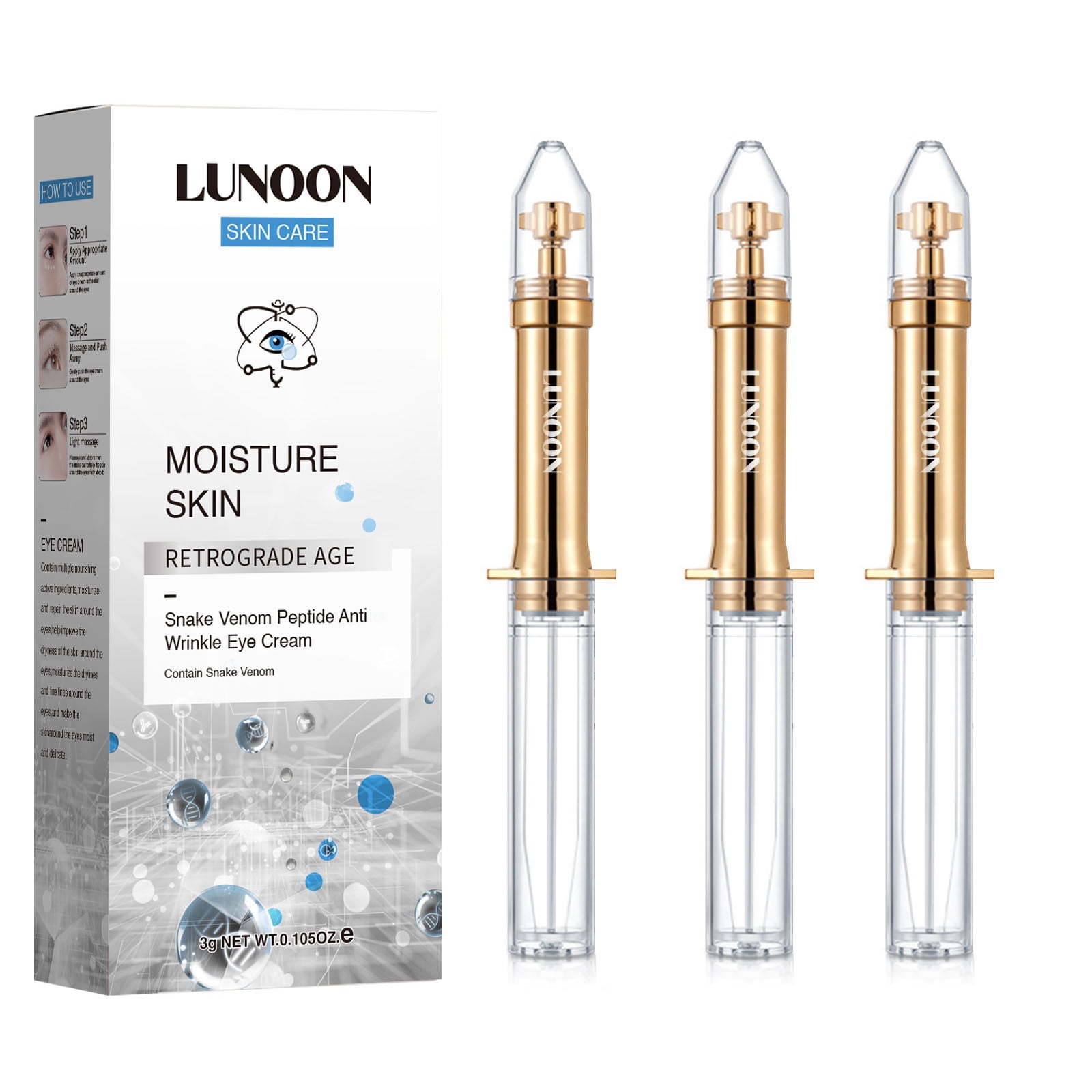 Retinol, Eye Cream Lifting Eye Bags Dark Circles Serum 3ML B Mtvxesu ...