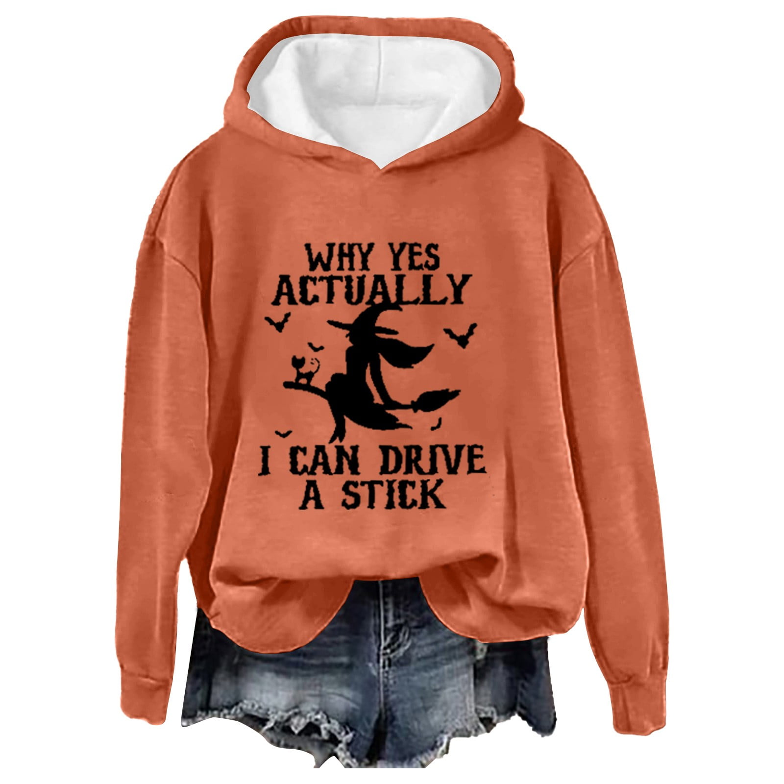 Clearance! Rimech Hoodies for Women Women's Why Yes Actually I Can ...