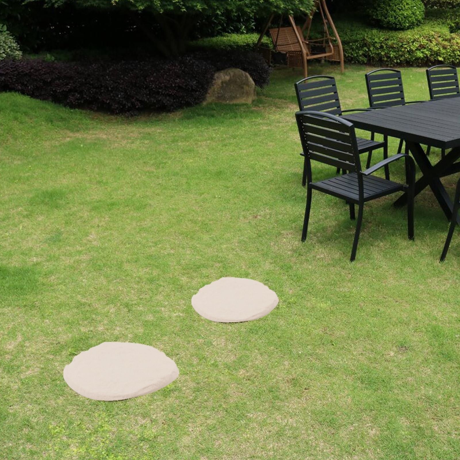 Clearance!Round Stepping Stones Outdoor, Large Stepping Stones, Outdoor ...