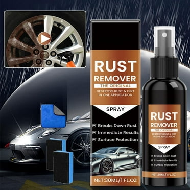 Car Rust & Iron Particle Remover Spray, Fast Acting Heavy Duty Metal ...