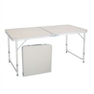 B&R Plastics 150-01BK Magic Folding Table - Black - Walmart.com
