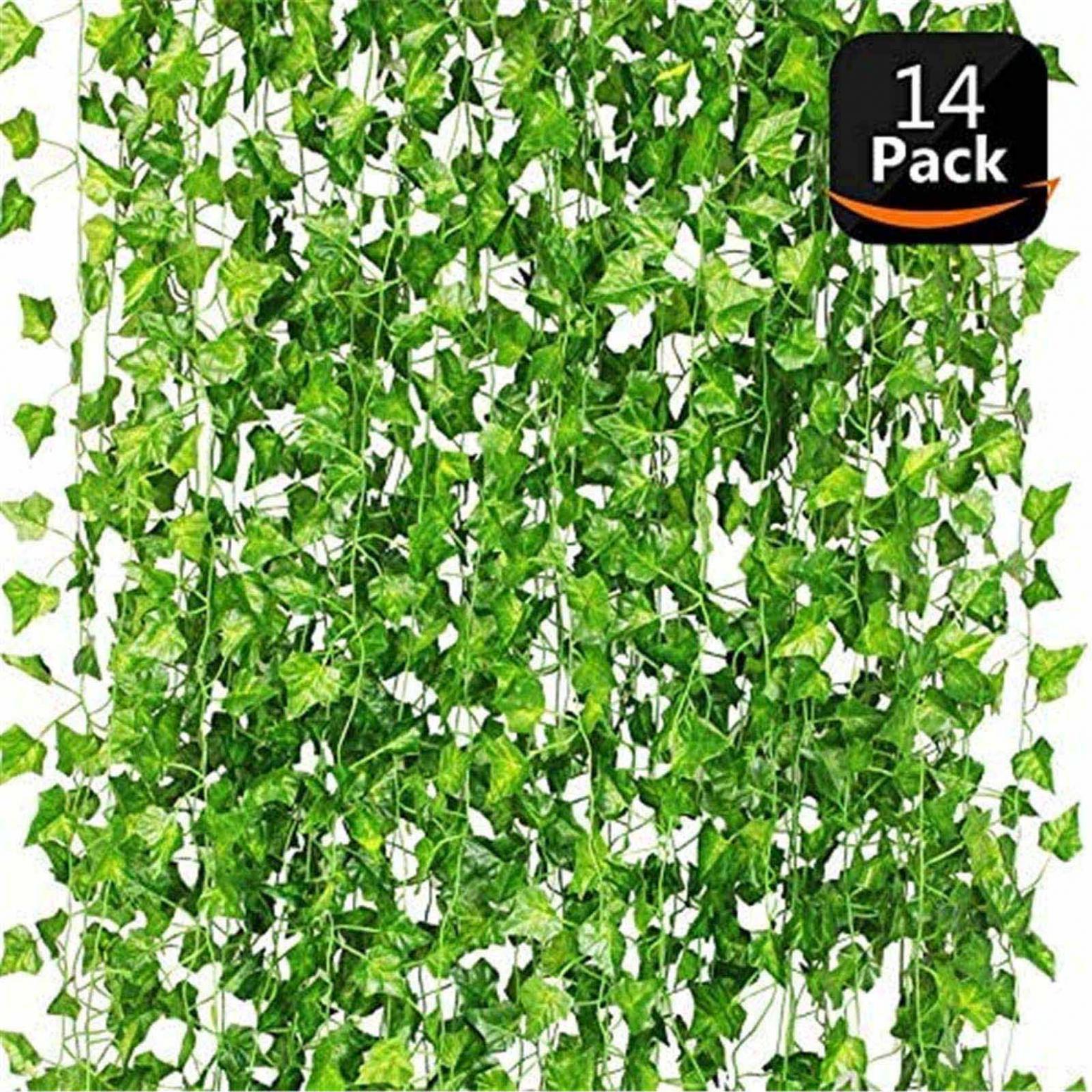 Clearance! EQWLJWE 12 /14 /24/36 Strands 86 FT Fake Vines Fake Ivy ...