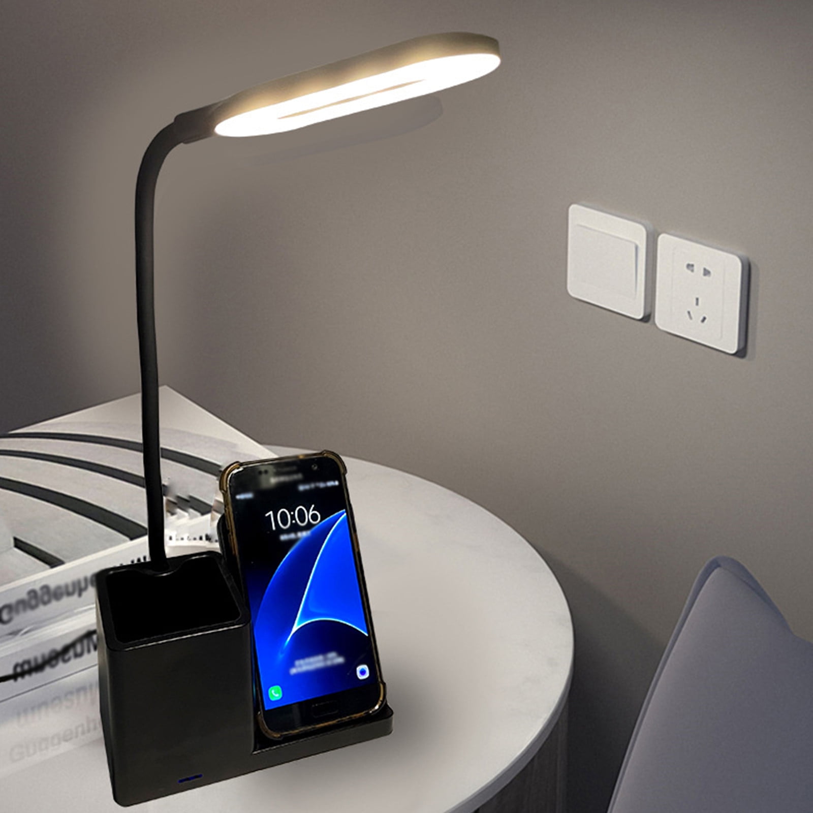 Clearance!SDJMa 3 in 1 Multifunctional Desk Lamp with 10W Wireless ...