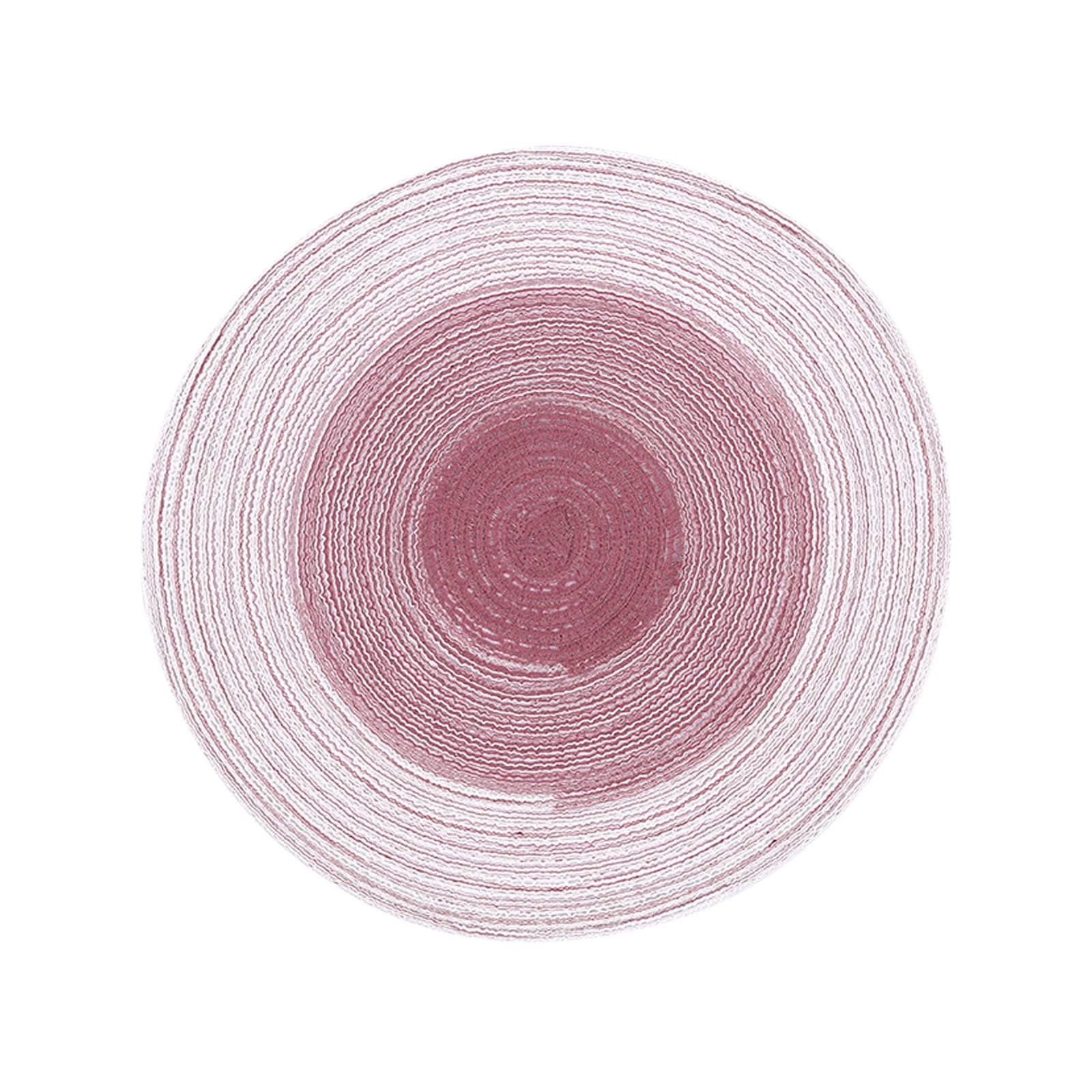 Clearance! SLMOTUAE 30cm Yarn Ramie Gradient Table Heat Insulation Pad ...