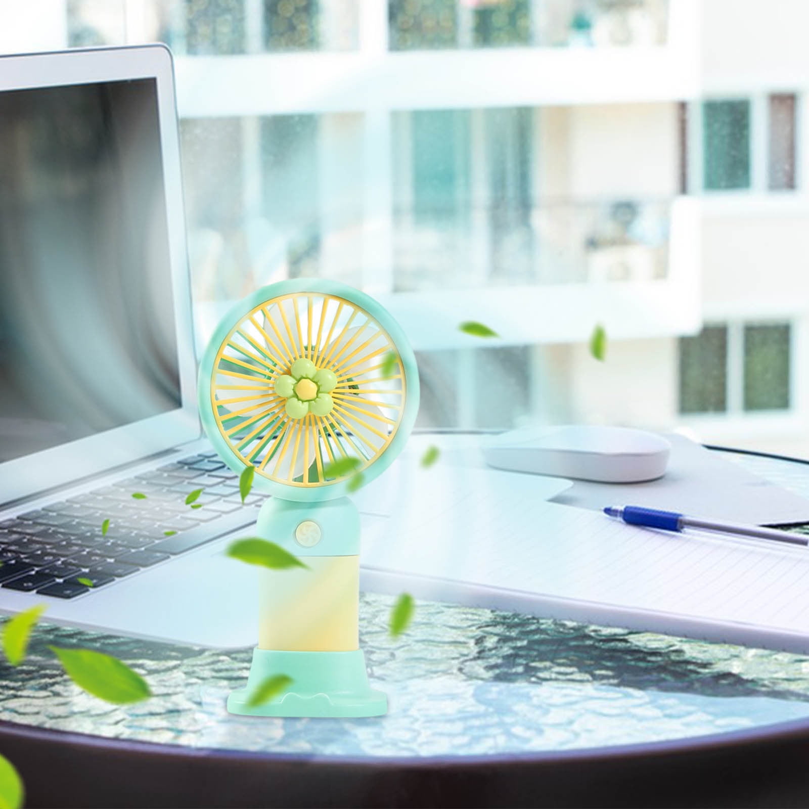 Clearance! SLMOTUAE Handheld Fan Portable Handheld Fan Desktop Student ...