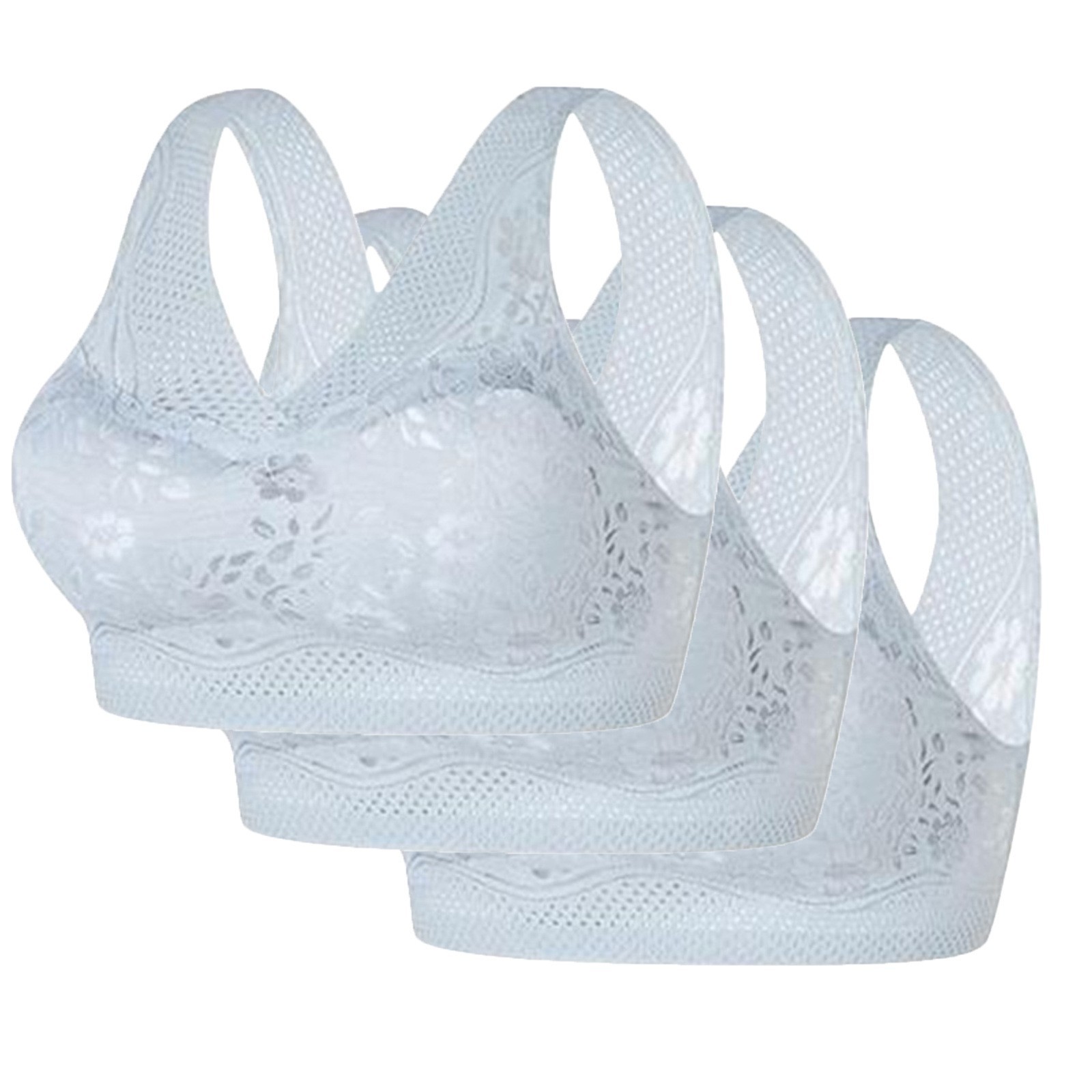 Clearance! SNOWSONG Push up Bra, Pack of 3 Women's Bra without ...