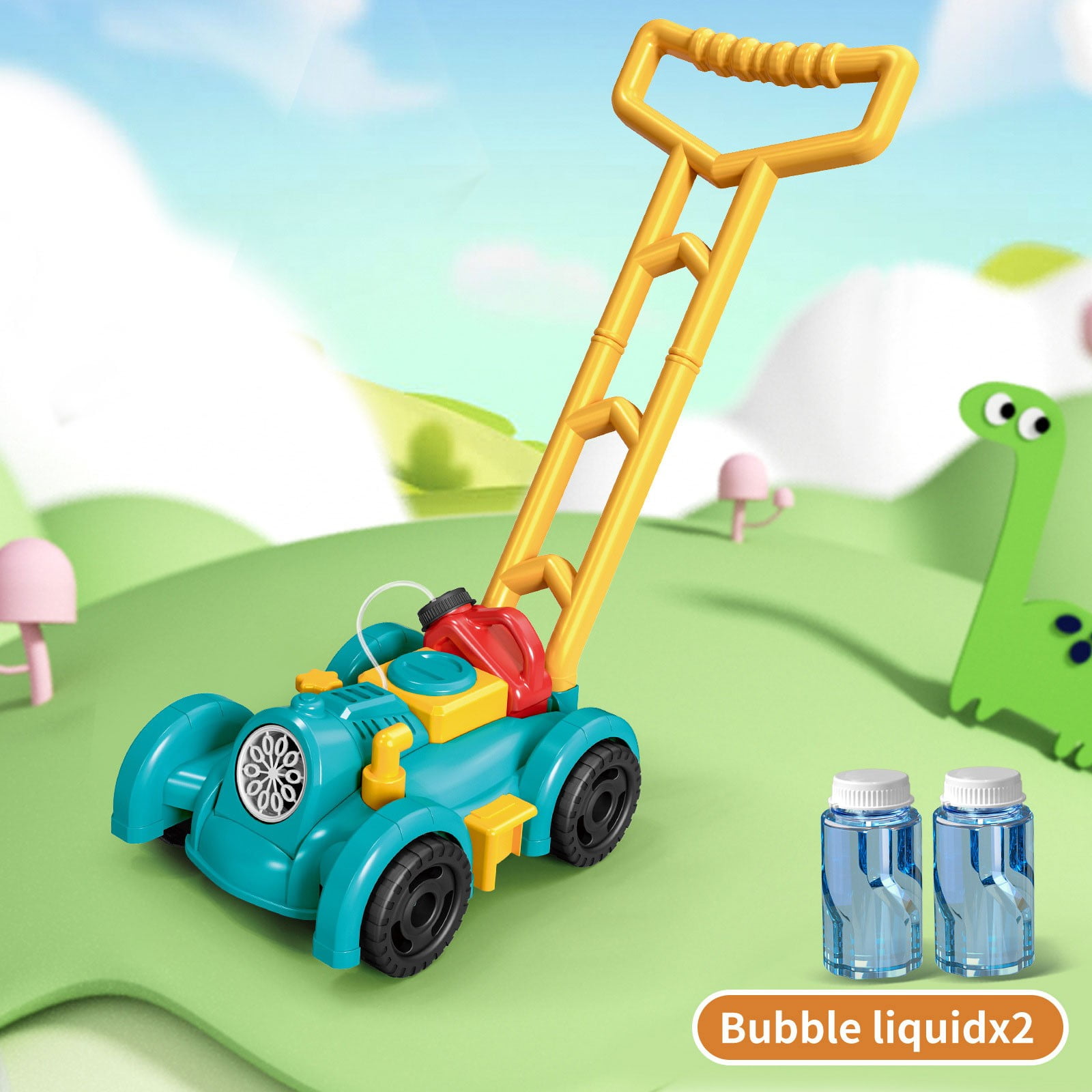Clearance! SSNTSY Bubble Mower for Toddlers Bubble Blower Machine Kids ...