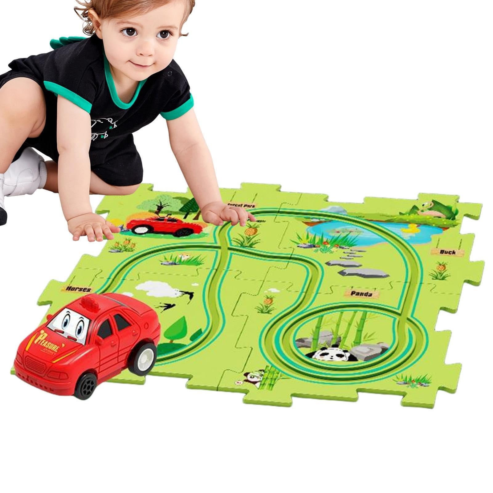 Clearance! SSNTSY Education Racing Tracks for Boys Car Track Puzzle ...