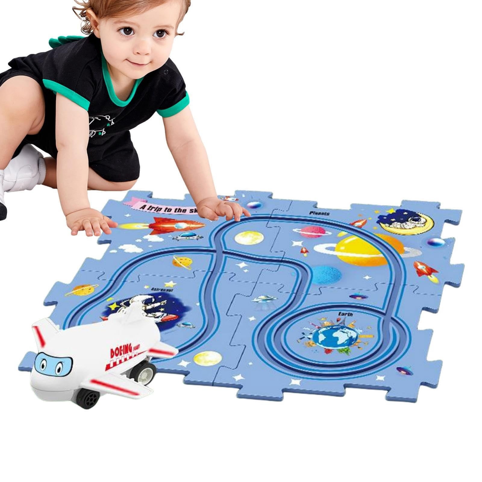 Clearance! SSNTSY Education Racing Tracks for Boys Car Track Puzzle ...