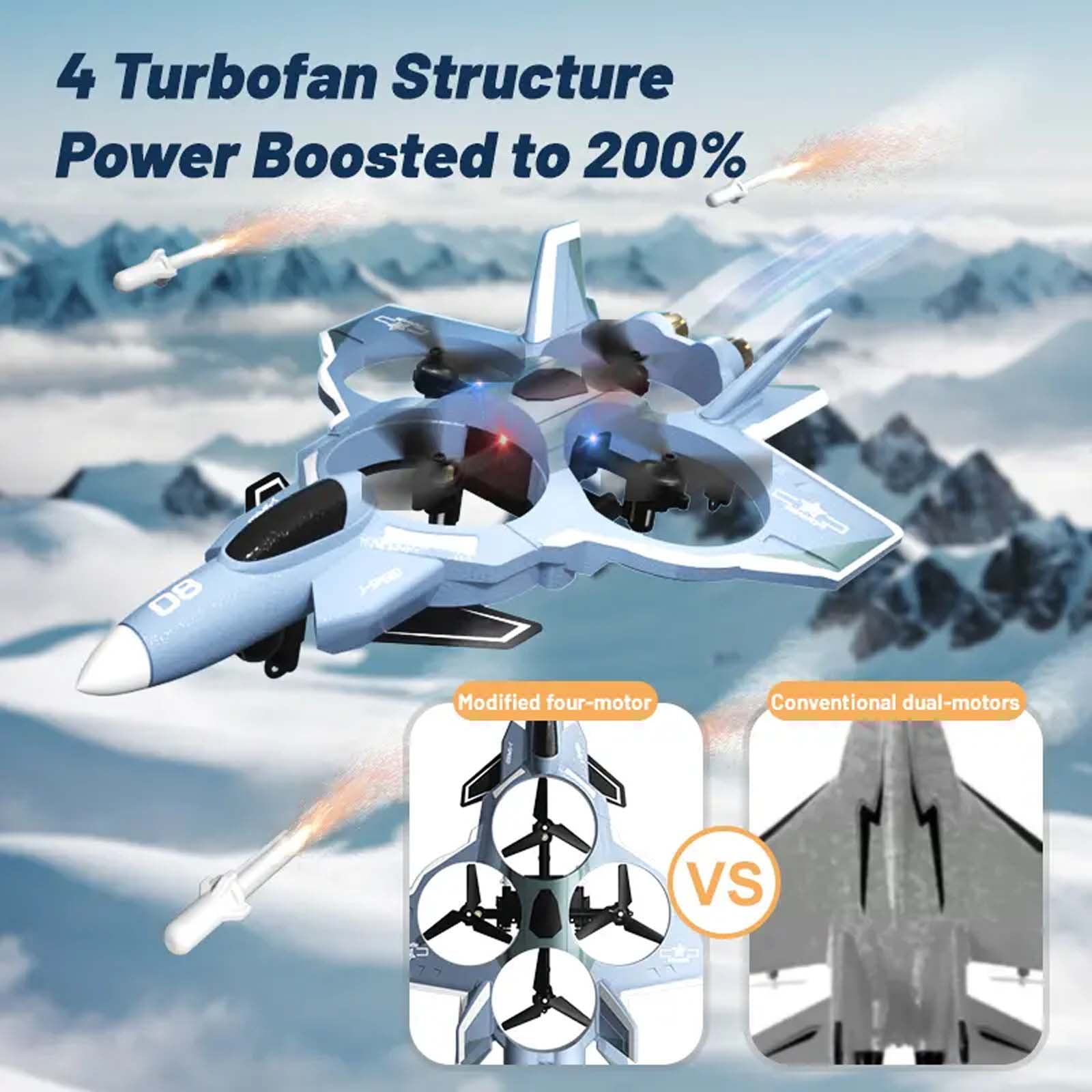 Clearance SSNTSY New Remote Aircraft Toys Advanced Black Technology Boy ...