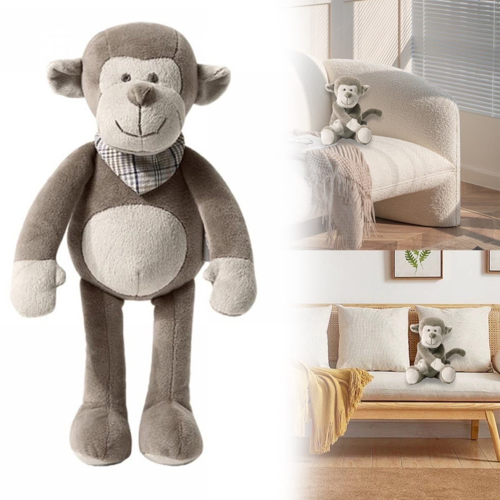 Clearance! SSNTSY Plush toy Soft and Cuddly Monkey Stuffed Animals ...