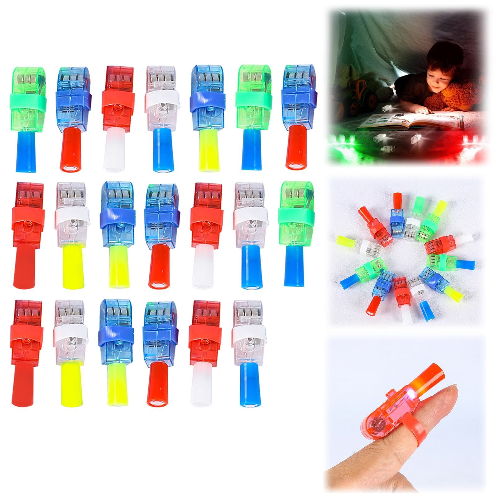 Clearance! SSNTSY Projection lights 20Pcs LED Finger Lights Mini Finger ...