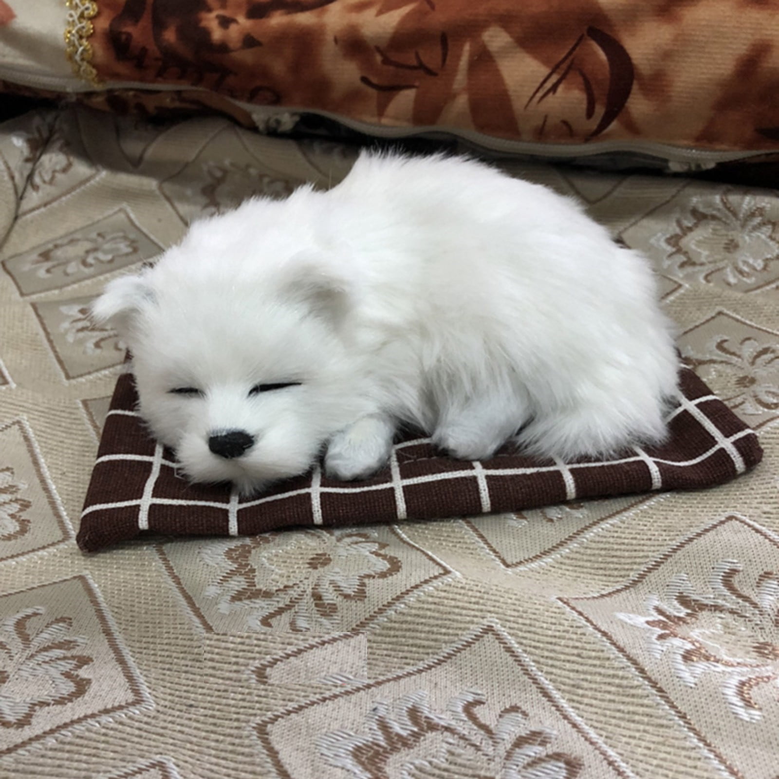 Clearance! SSNTSY Sleeping Dogs on Pad Doll Toy Cute Mini Puppy on Pad ...