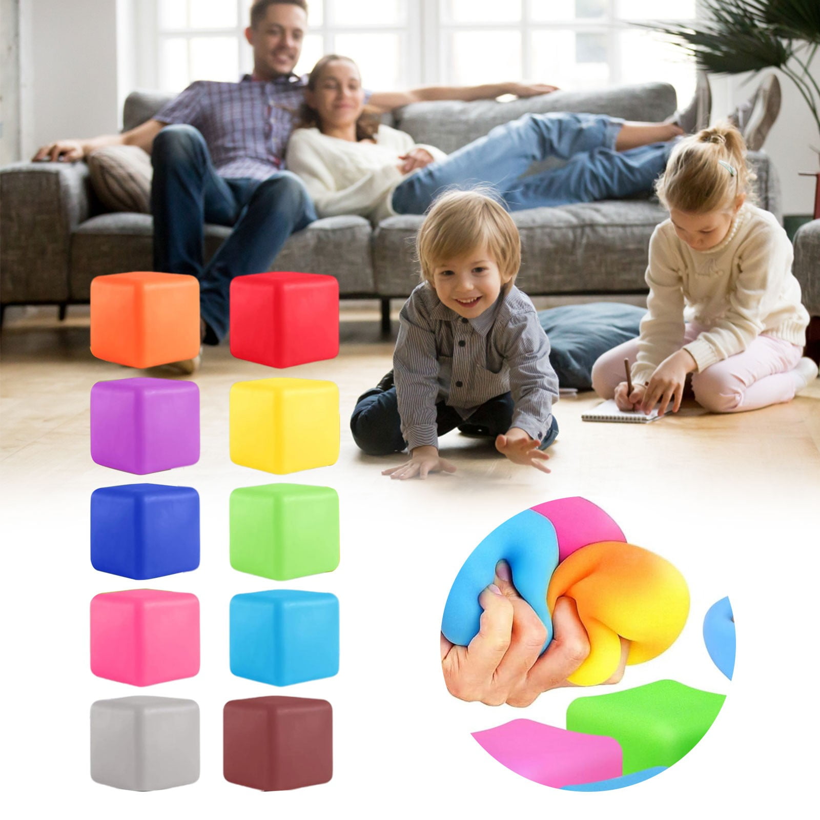 Clearance! SSNTSY Squishy Toy An Excellent Toy and A Cube Are Plastic ...