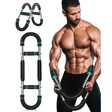 Arm Trainer, 60-130LB Adjustable Spring Workout Bar, Forearm Triceps ...