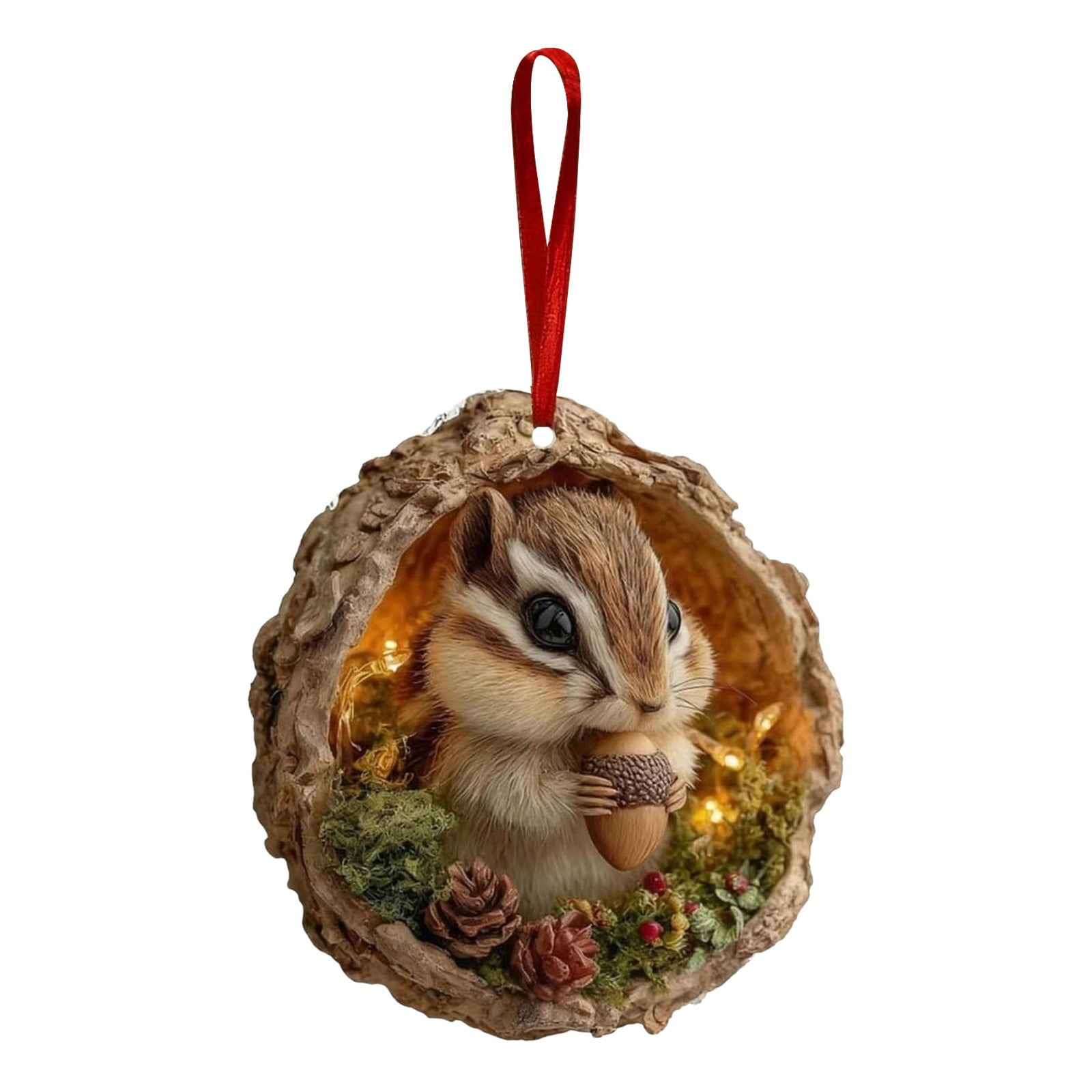 Clearance Sale! 1Pc Squirrel Christmas Tree Decoration, 2D Acrylic ...