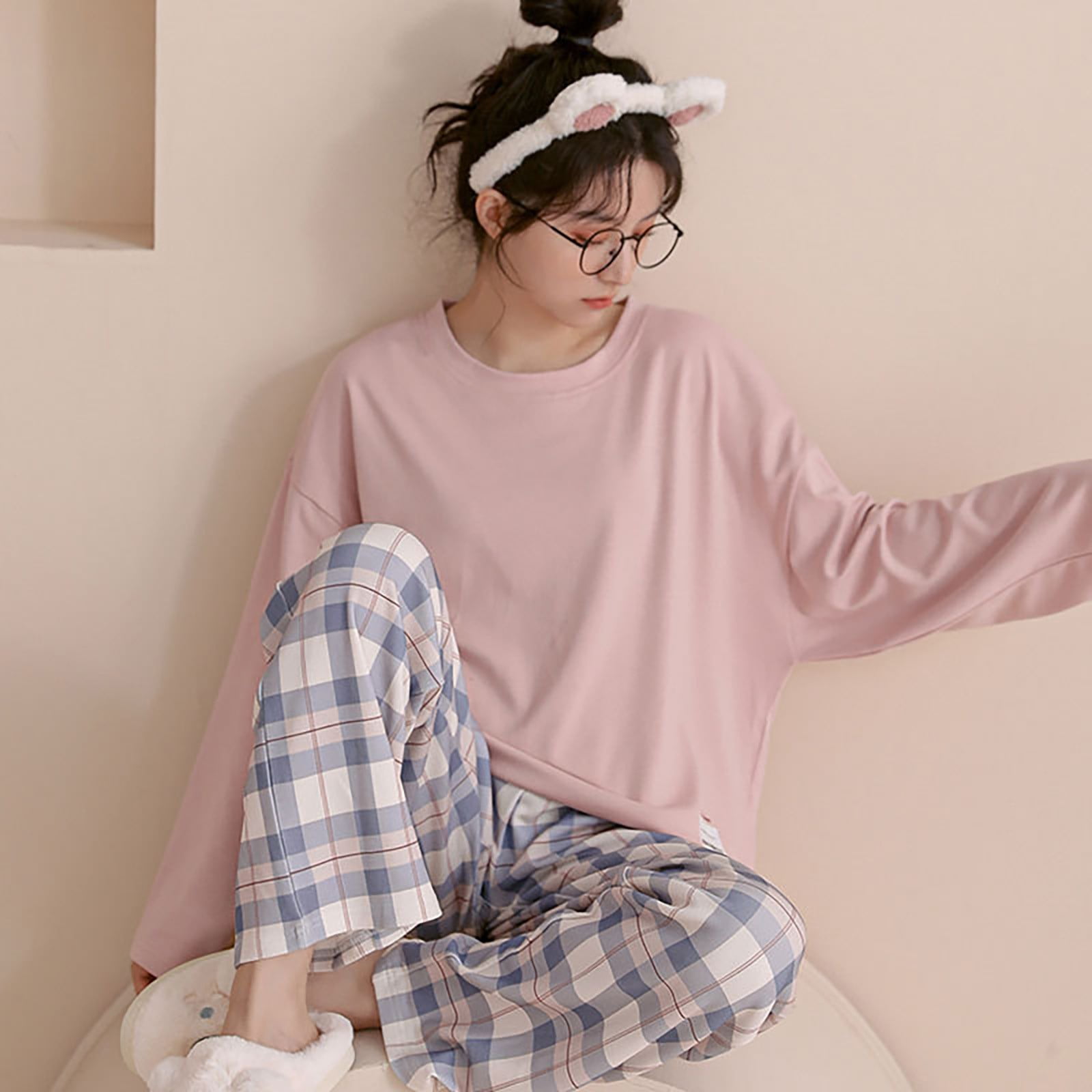 Clearance Sale! 2025 Pajamas for Women Women's Sleepwear Fall Sets for ...