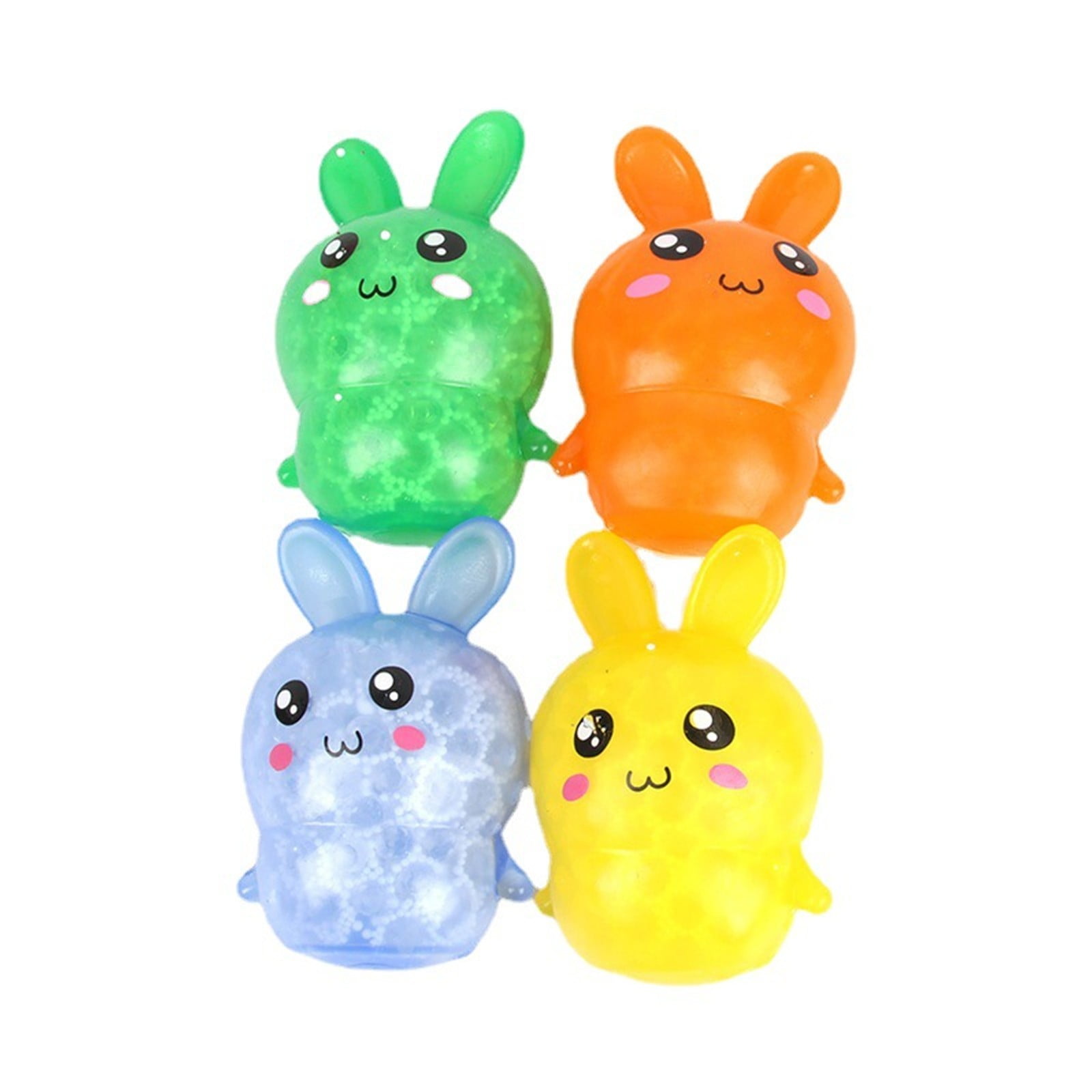 Clearance Sale 4 Pack Squish Easter Bunny Stress Balls For Adults ...