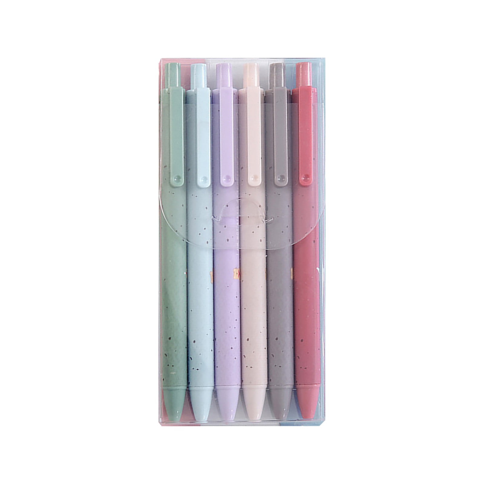 Clearance Sale 6Pcs Set Gel Pen Cute Cartoon High Value Pressing Pen ...