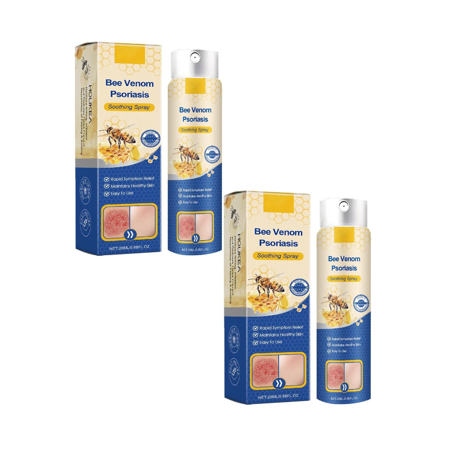 Clearance Sale! Bee&Venom&2 Pack Soothing Spray; Spray;Itchy Skin Spray ... Clearance Sale! Bee&Venom&2 Pack Soothing Spray; Spray;Itchy Skin Spray ...