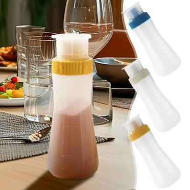 OUDIZZ 4pcs Syrup Dispenser Bottles for Coffee Bar, 7oz Simple Glass ...