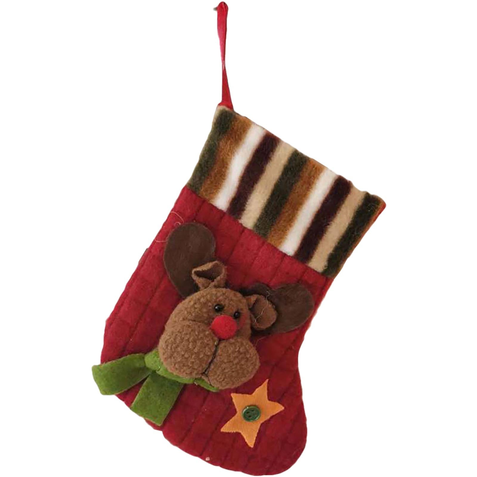 Clearance Sale! Christmas Selection: Sock Gift Bag & Stocking Ornament ...