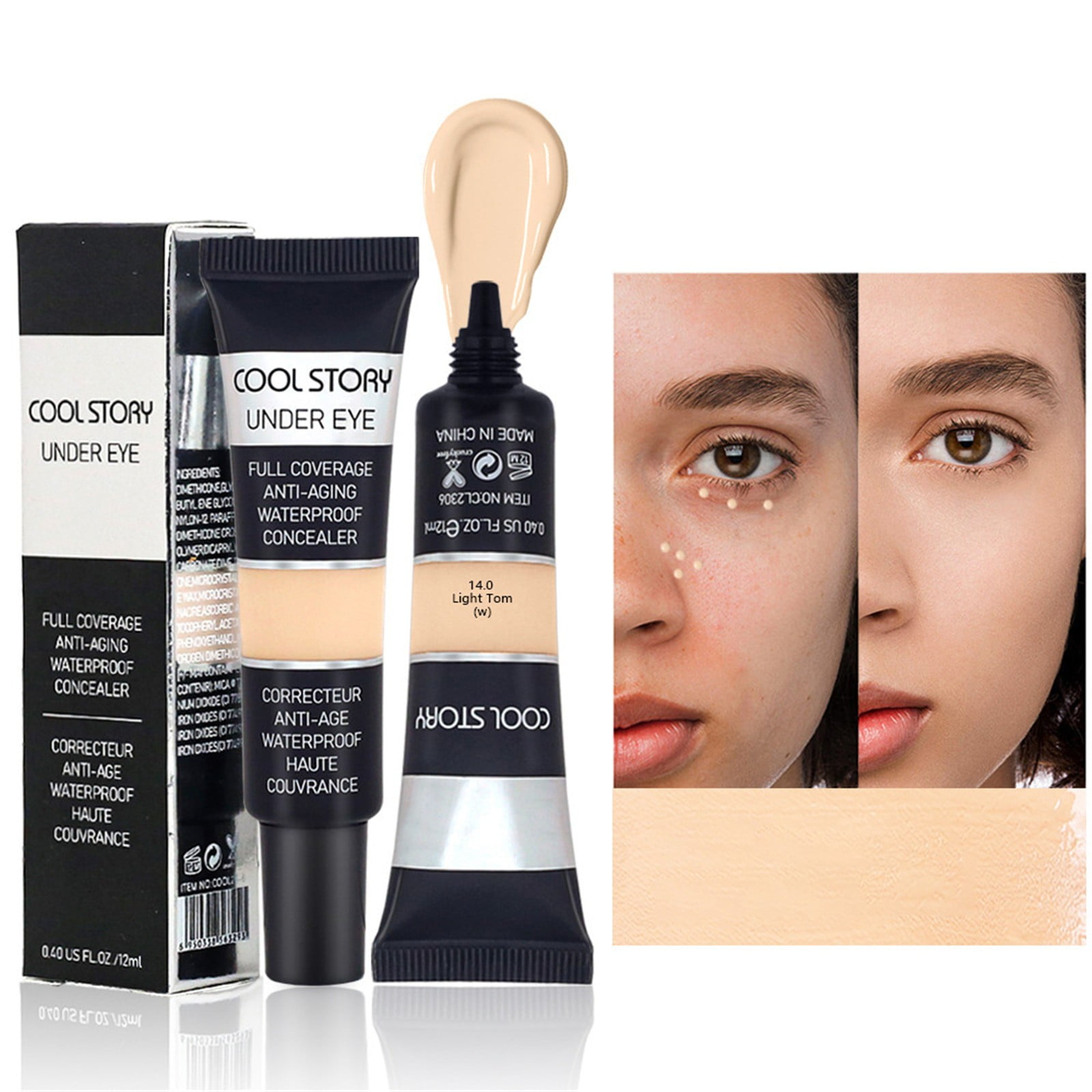 Clearance Sale Concealer cool story Under Concealer Full Coverage ...