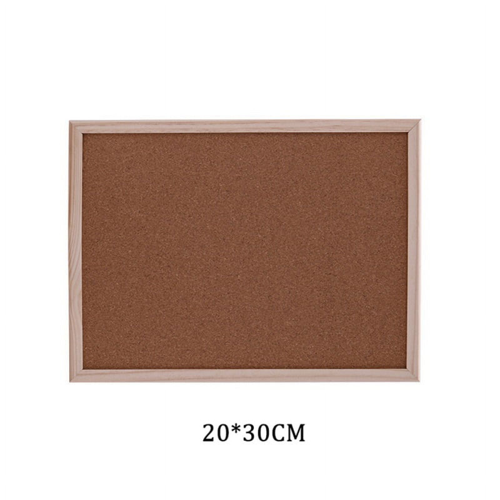 Hazel Tech Bulletin Board Cork Board with Rope and Screws - Walmart.com