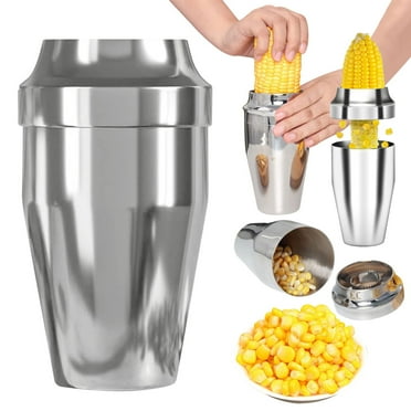 2 Pack Walmart's Corn Kernel Cutting Gadget, Stainless Steel Corn ...
