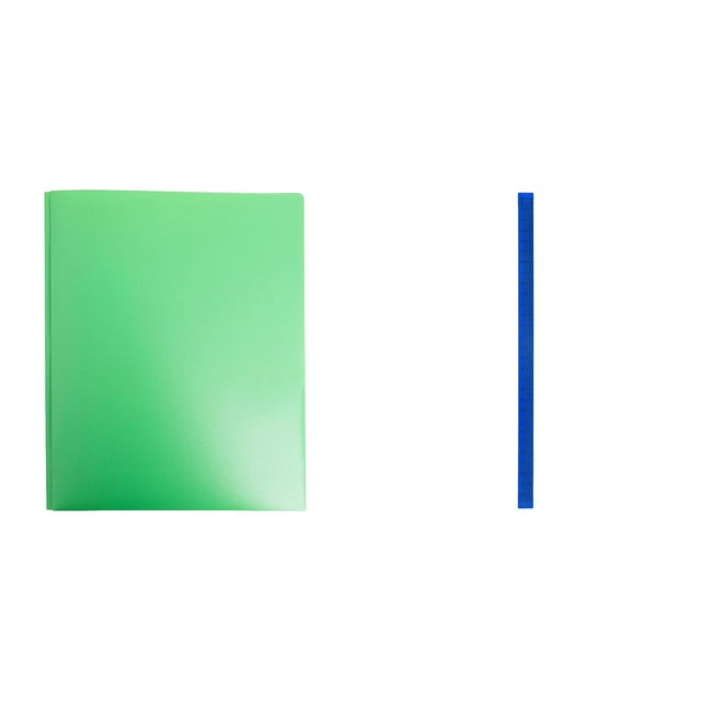 Clearance Sale!Dunwell Colored Plastic Folder With Pockets And Prongs ...