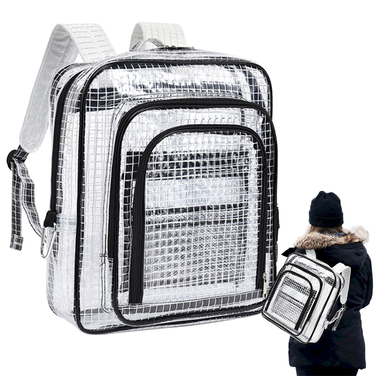 Clearance Sale! Dusknt Bag Tool Backpack Transparent Clean Room Tool ...