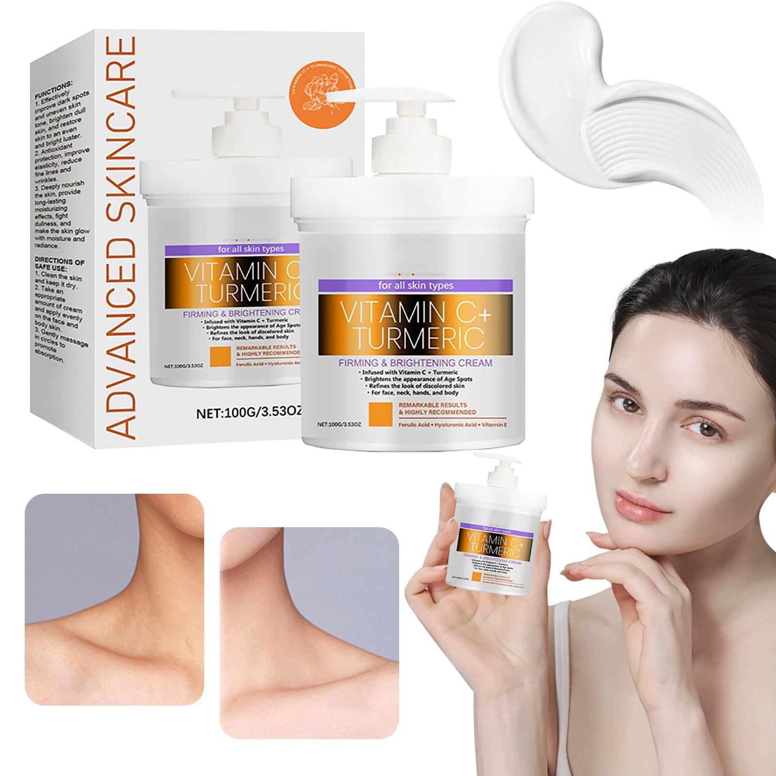 Clearance Sale Essence Advanced Clinicals Vitamin C Cream Face ...