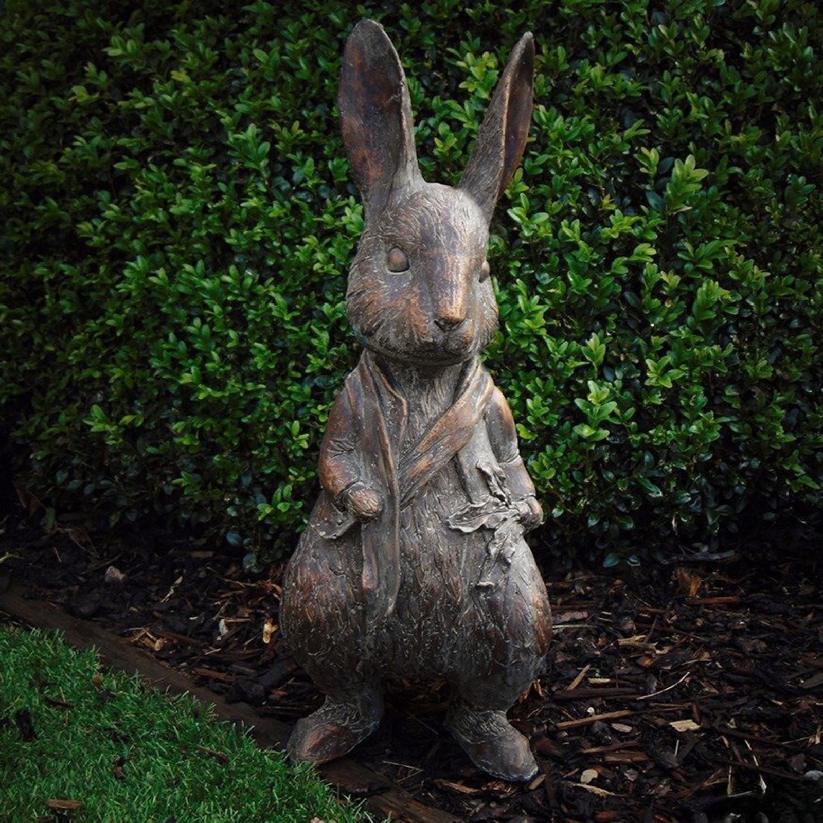 Clearance Sale!Garden Statues,Bunny Decor,Resin Rabbit Outdoor Statues ...