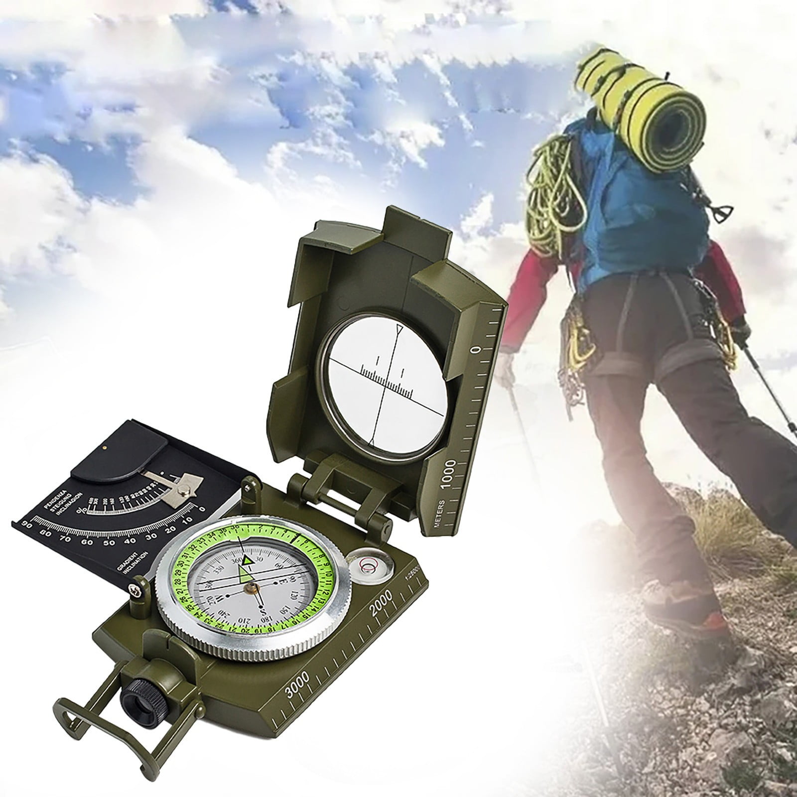 Clearance Sale!Hiking Navigation Cover Multifunctional Pocket High ...