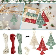 Design Works/Zenbroidery Macrame Wall Hanging Kit 8"X24"-Tree Of Life ...