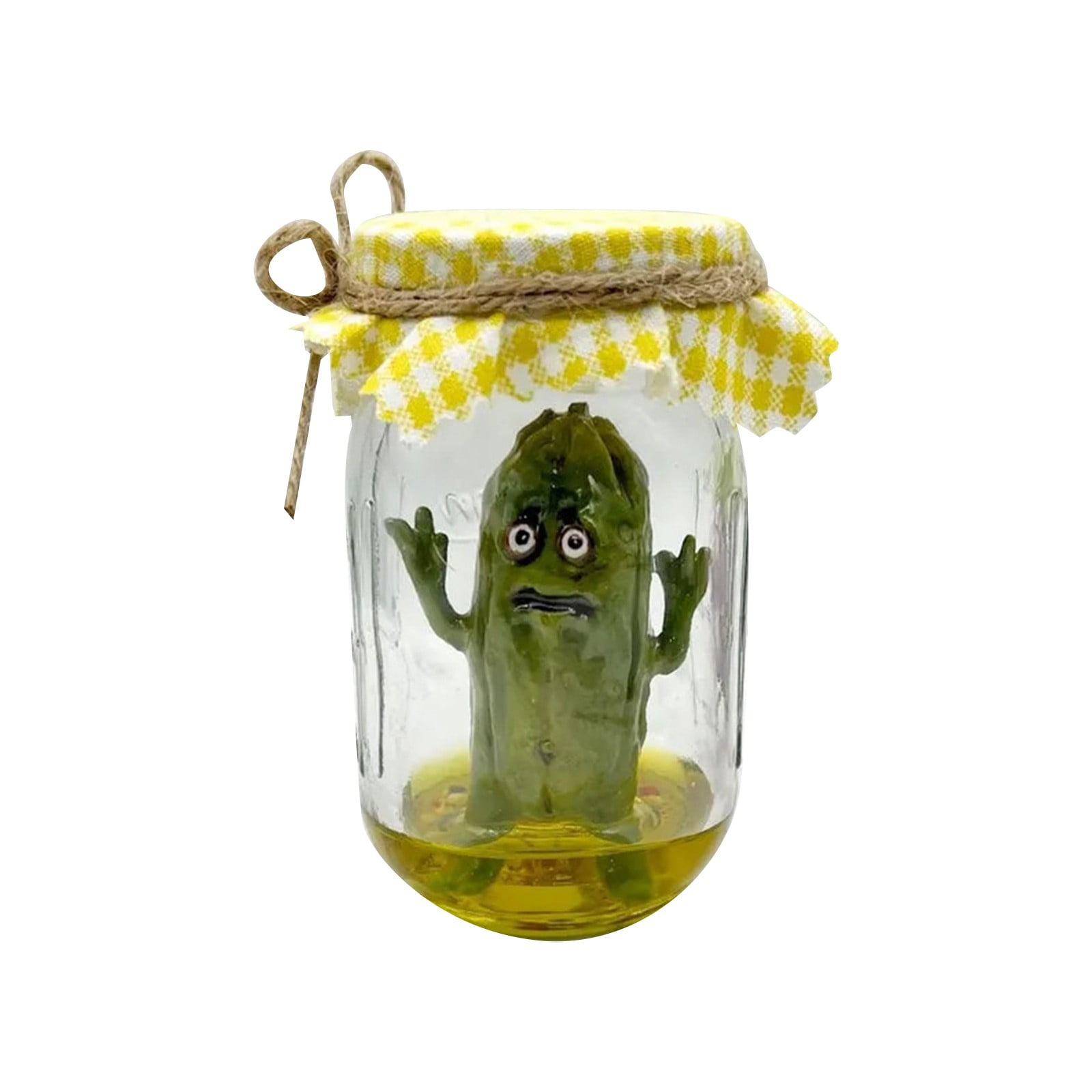Clearance Sale! In A Jar Sculpture Miniature Glass Screaming In A Jar ...