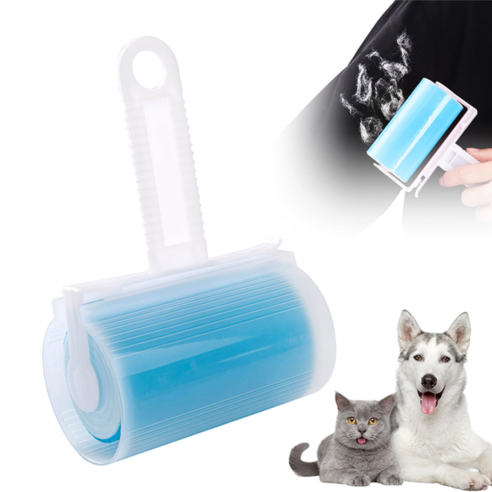 Clearance Sale!Lint Roller 2024 Upgrade Washable Sticky Roller Lint ...
