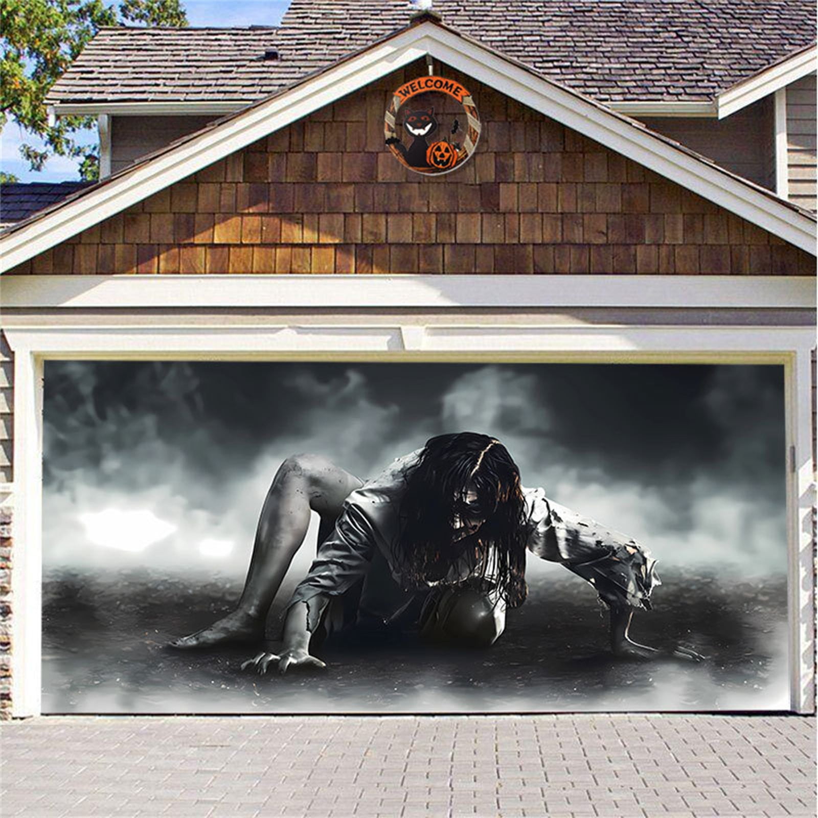 Clearance Sale! MASLVO Garage Buddy Halloween Halloween Garage Door ...