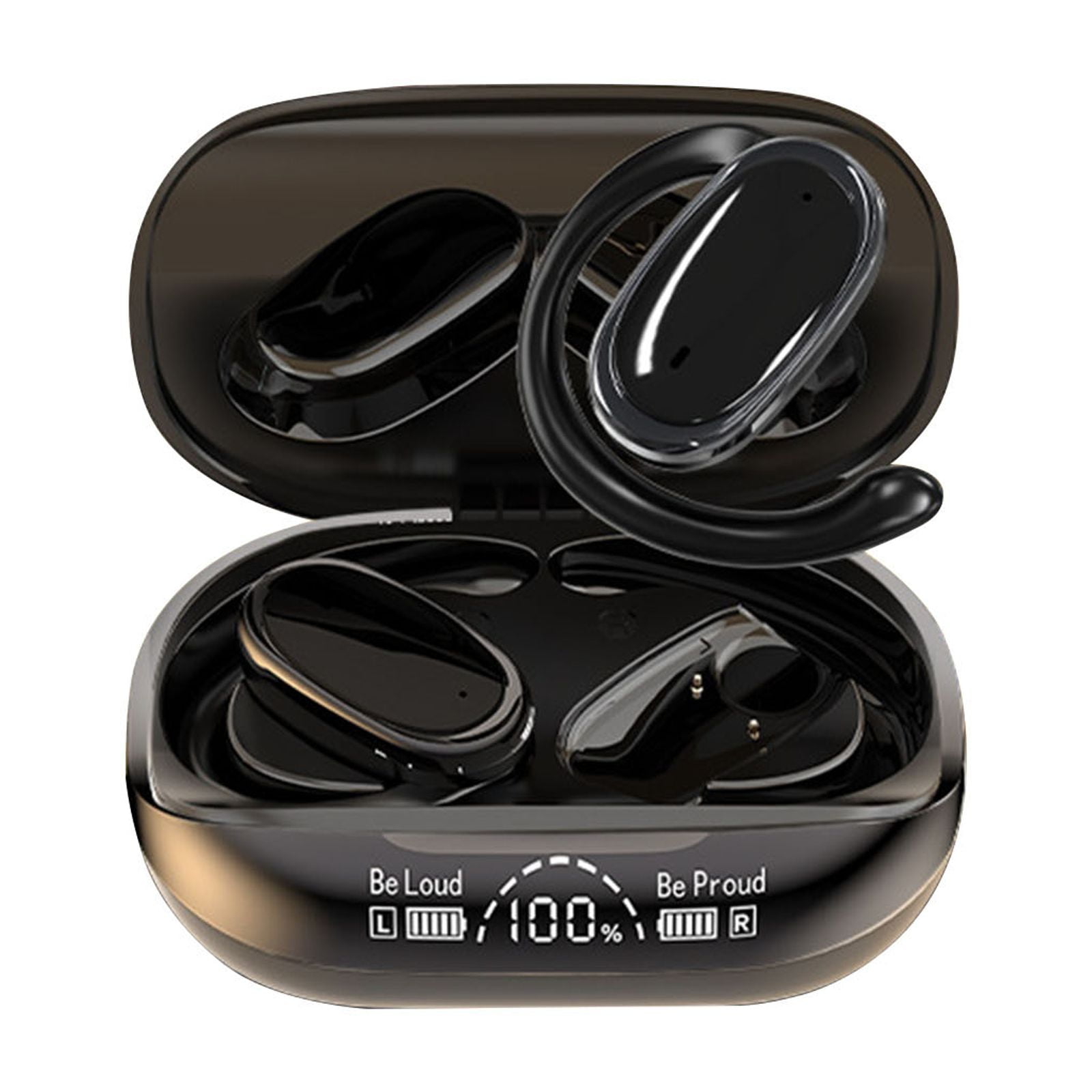 on Clearance Sale Open Ear Headphones, 35 Hours Playtime True Wireless ...