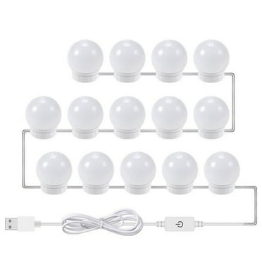 EOTVIA LED Bulbs Kit, Makeup Mirror Lights Kit,LED Vanity Mirror Lights ...