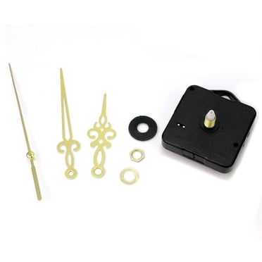 Walnut Hollow Clock Movement with Hands & Numerals for 1/4-inch Thick ...