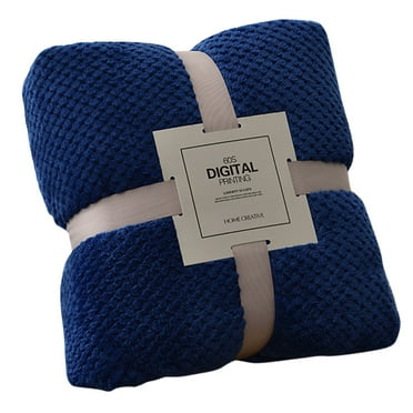 AURIGATE Cotton Waffle Blanket, Soft Throw for Queen Bed, Anti-cat ...