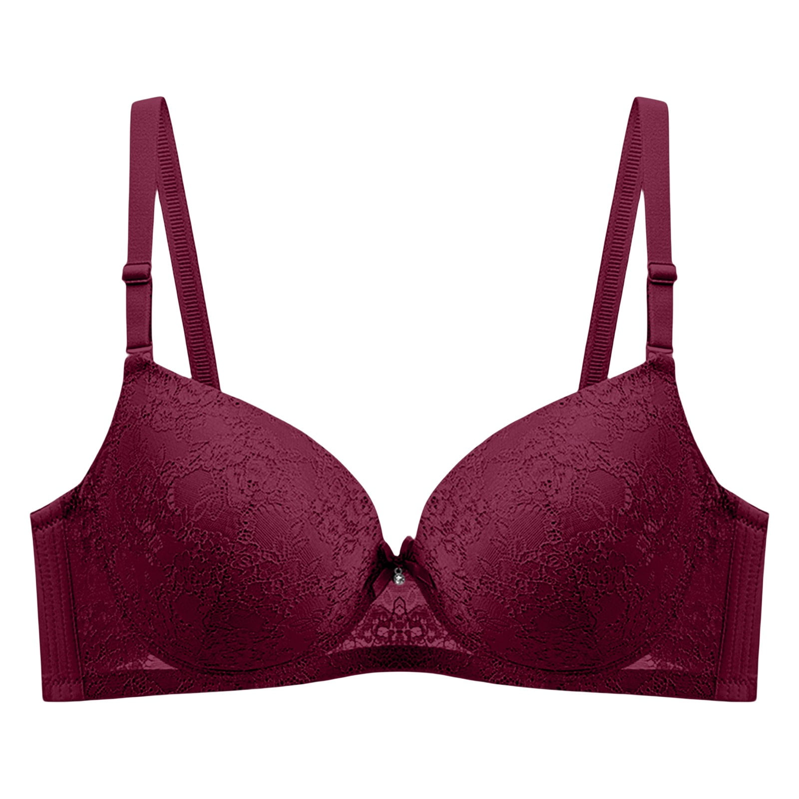 Clearance Sale! Plus Size Wireless Bra For Women Full Coverage Support ...