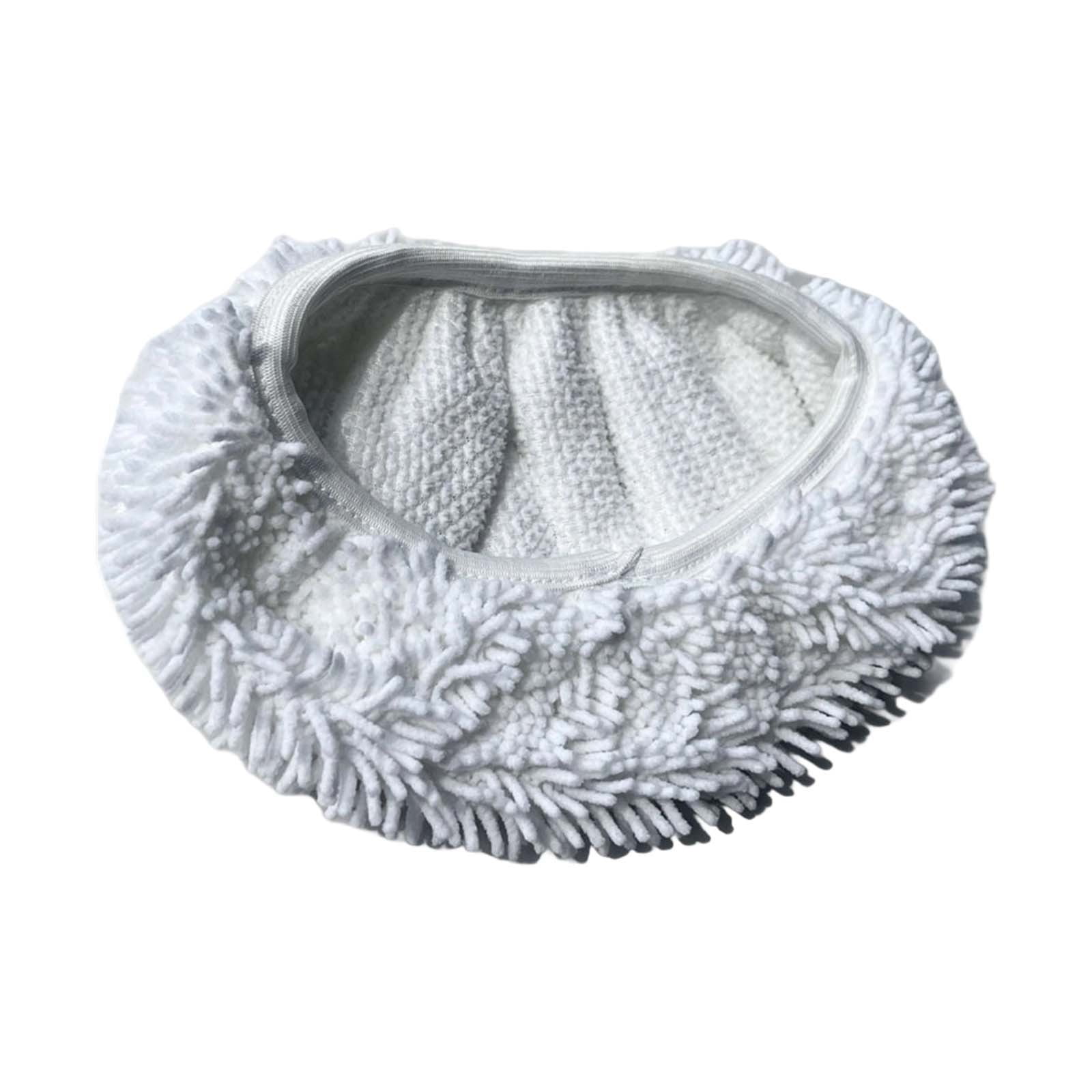 Clearance Sale! Reusable Micro Chenille Mop Cloth Cover in White [Small ...