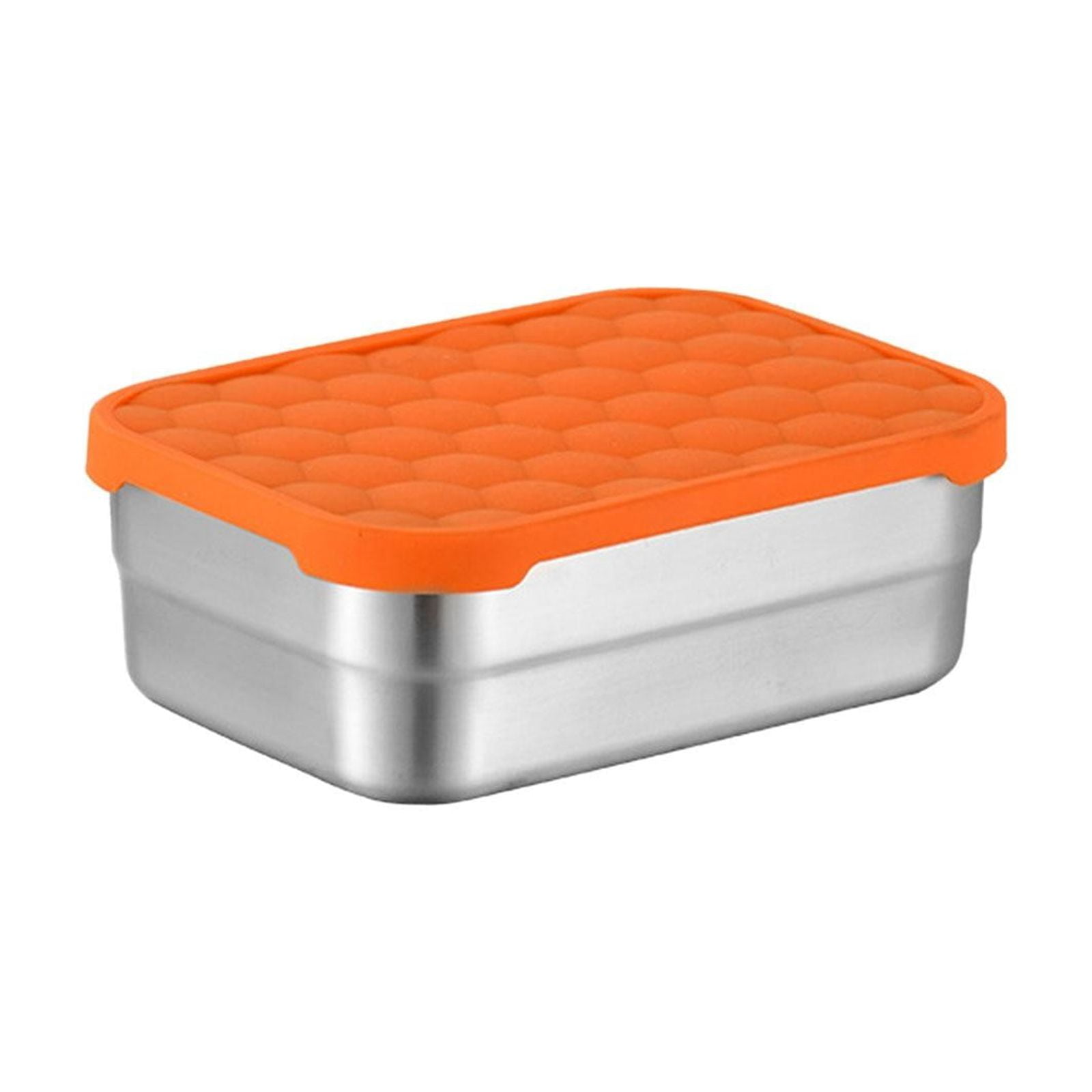 Storage Box!SUOKL Lunch Box Poop Box Stainless Snack Box With Silicone ...